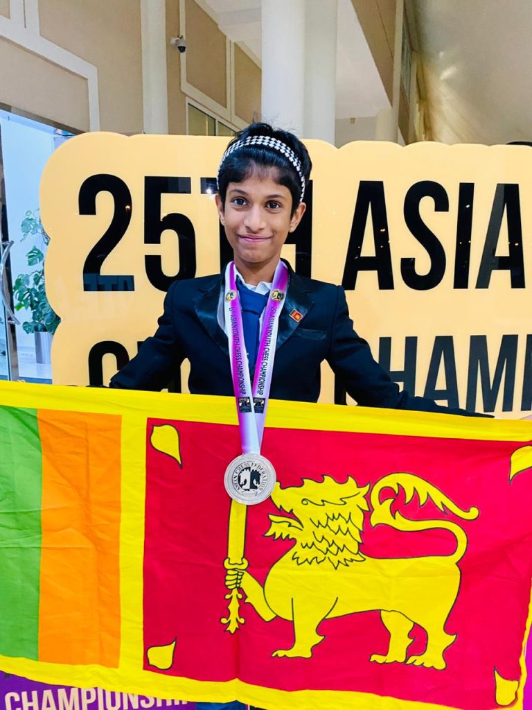 Susal de Silva's flawless victory in Asian Youth Chess - ePRESS