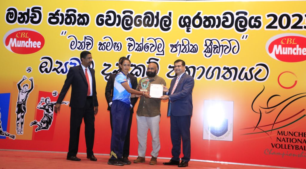Thushari's MVP win echoes in Sri Lanka's Volleyball Hall of Fame - ePRESS