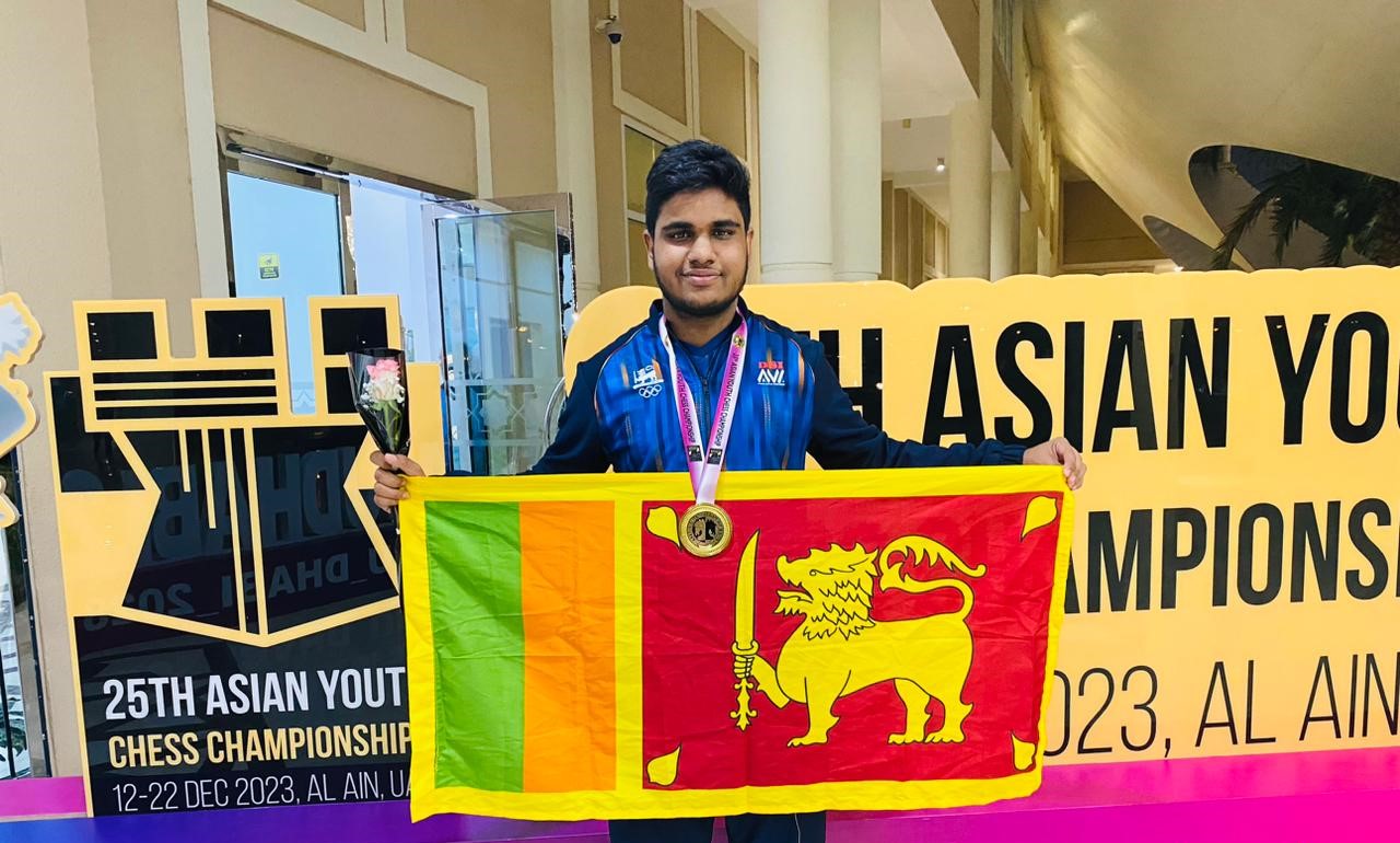 Susal de Silva's flawless victory in Asian Youth Chess - ePRESS