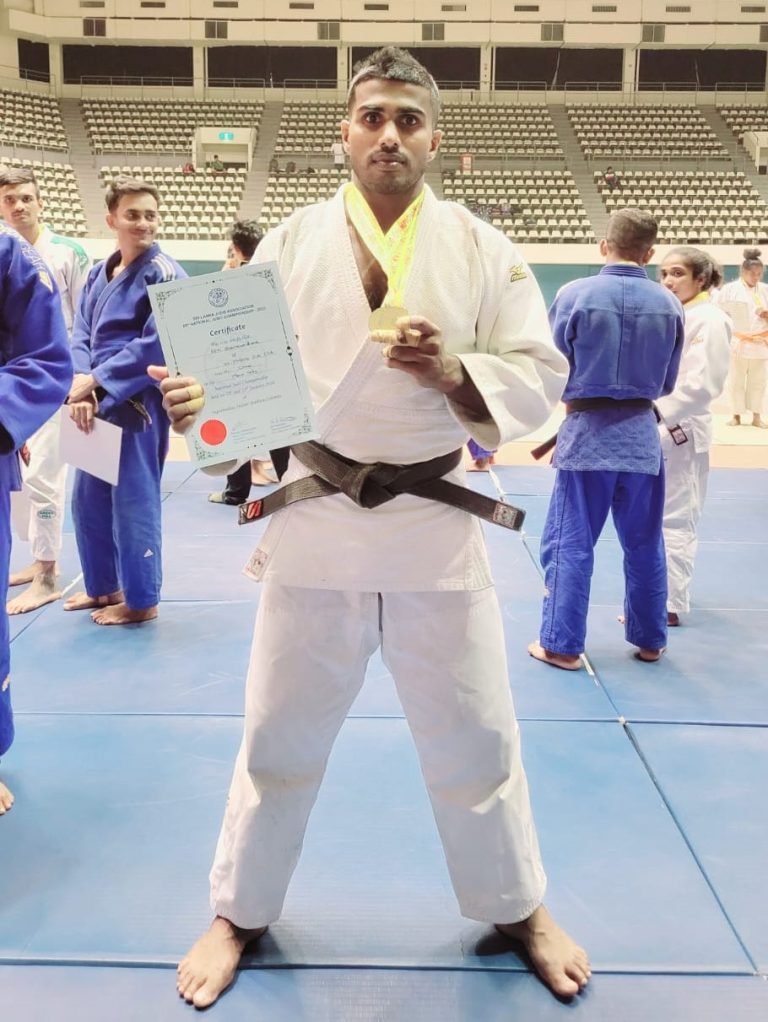 Judo history made: Sri Lanka Air Force's Dharmawardena clinches seven ...