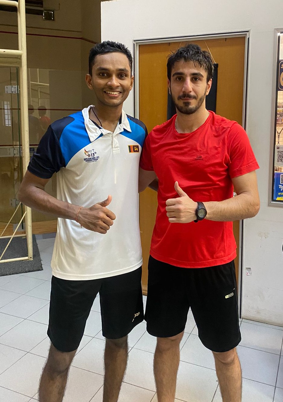 Sri Lanka's Laksiri stuns Iraq's best: Advances in World Squash ...