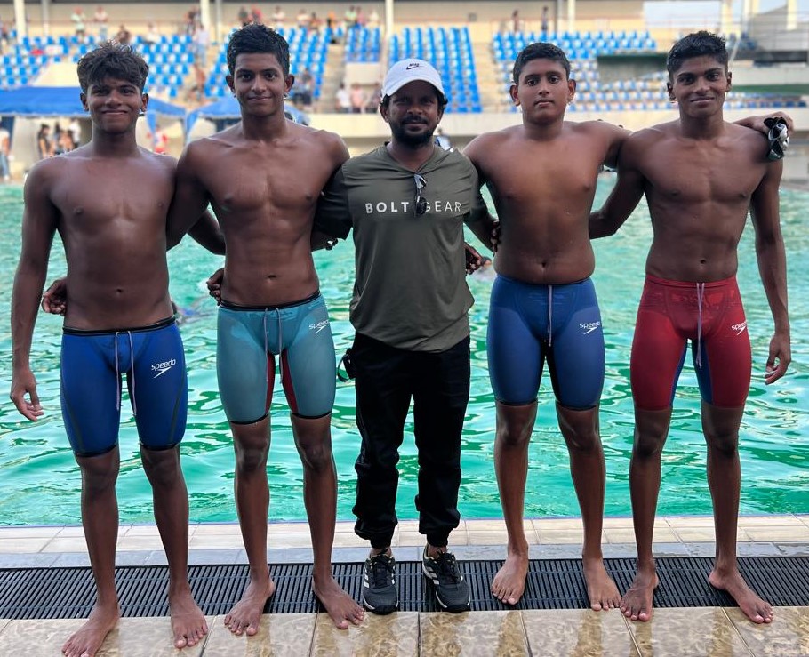 Four-member DS team crowned top school in Senior Men's Swimming at ...