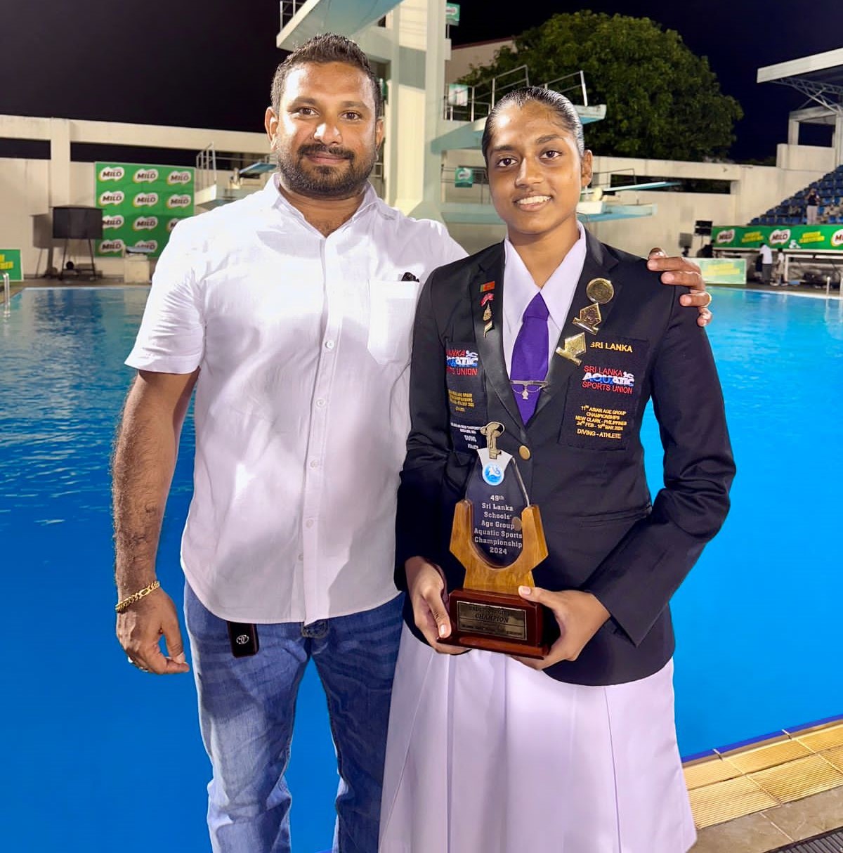 Bishop's College diving icon Kithmi Marambe sets new standards in final ...