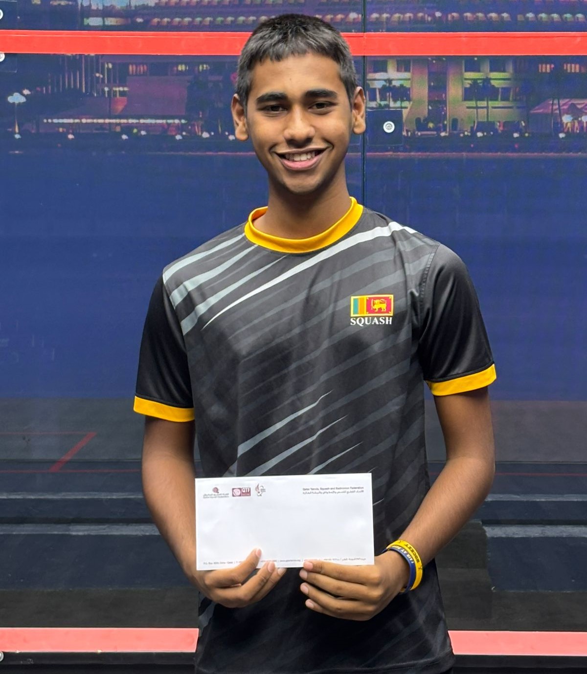 Sri Lanka's junior star Matheesha Wijesekara achieves semifinal ...