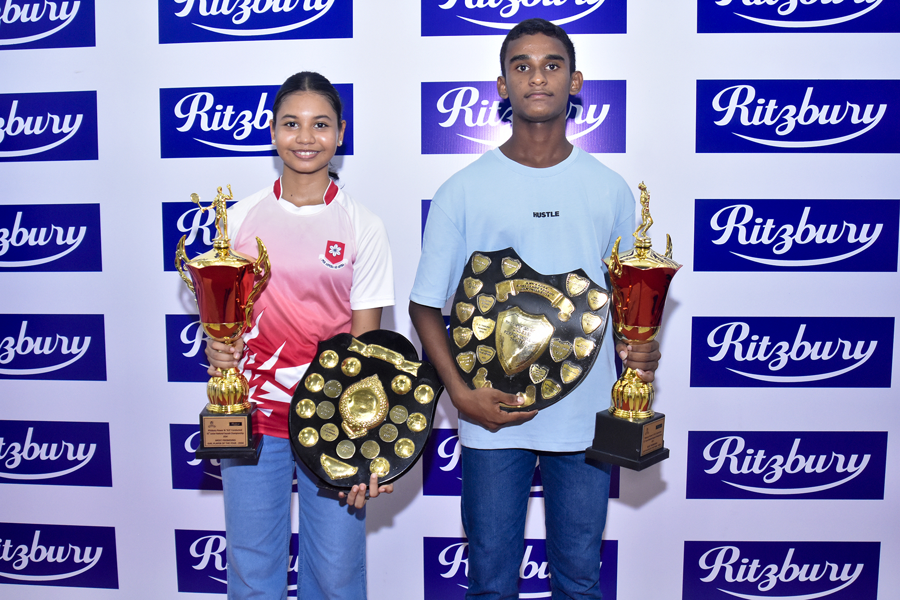 Ifra Shasmin Booso and Manula Kareendra shine at 35th Ritzbury Junior ...