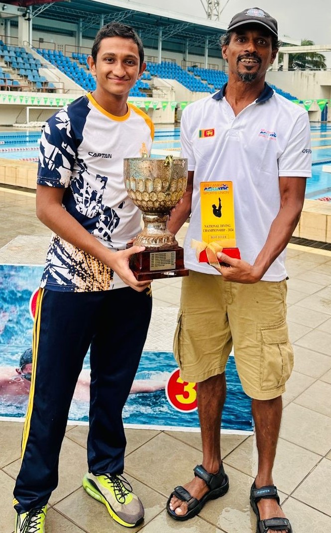 Kithmi Marambe and Venuka Kankanamge crowned National Diving Champions ...